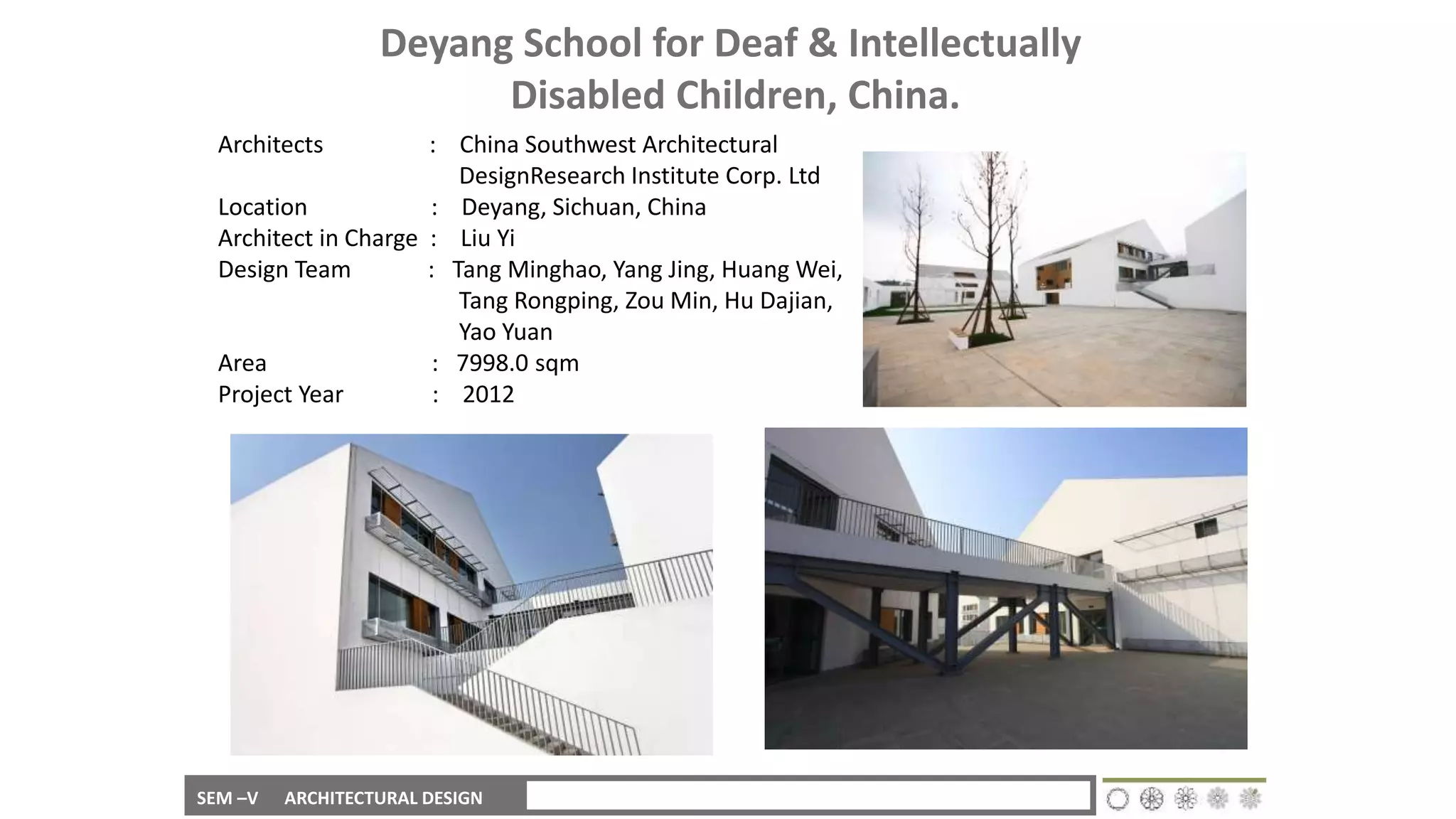 Case Study of Deyang School for Deaf & Intellectually Disabled Children ...