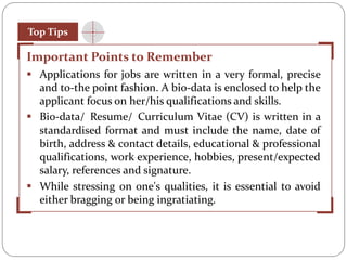 DEY's Eng. XII Application for Job PPTs (Teaching made easier).pdf ...