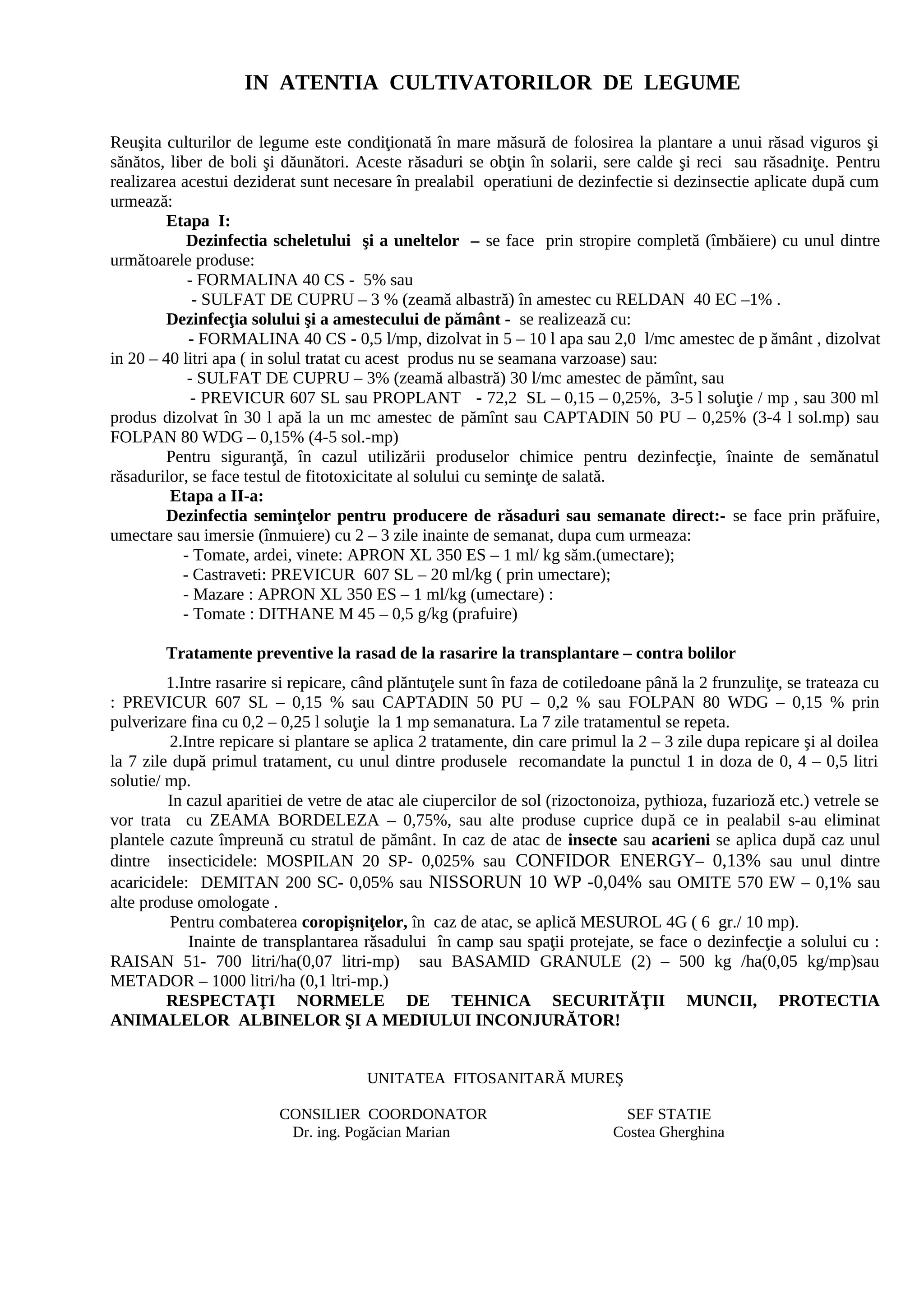 Dezinfectii sol scule amestec de pamant in agricultura 2011 bul1 | PDF