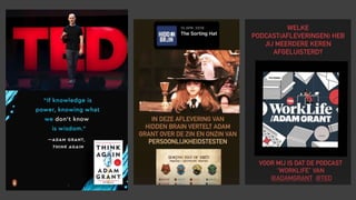 Podcasttips van De zorgpodcastclub update maart 2021(ter aanvulling vd tips op instagram) | PPTX