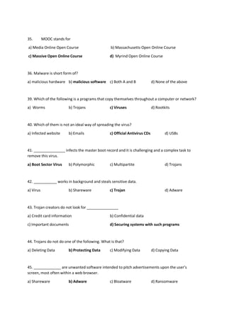 DIGITAL FLUENCY MULTIPLE QUESTION ANSWERS | PDF