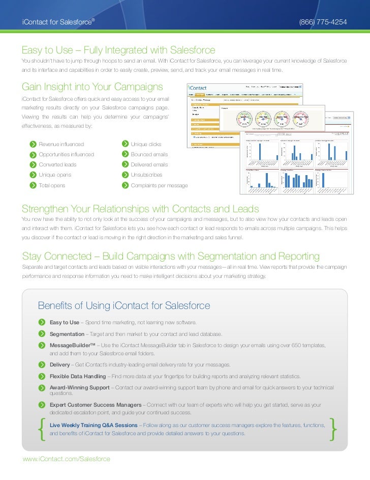 iContact for Salesforce
