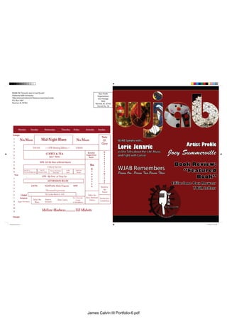 James Calvin III Portfolio | PDF