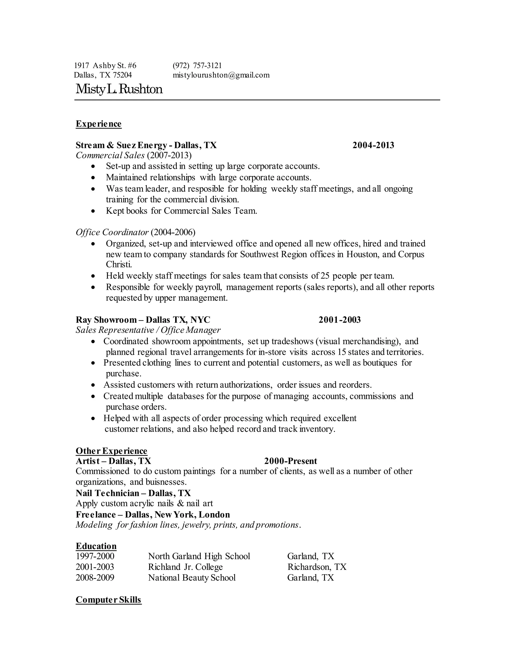 ***resumeMLOURUSHTON | DOCX