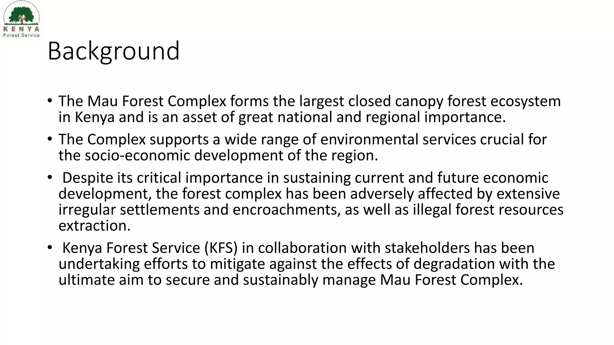 Reforestation Efforts in Kenya: A case of Surubu/Likia forest block ...