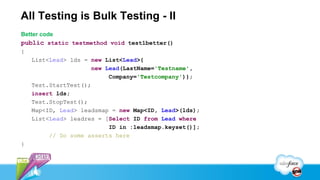 Apex Unit Testing in the Real World | PPT