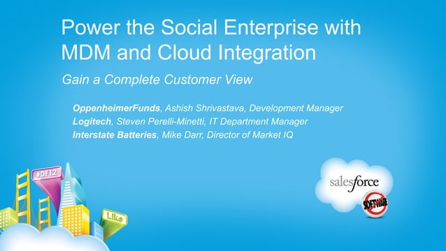 Power the Connected Enterprise with Cloud Integration and Master Data Management (MDM) | PPT