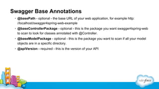Exposing Salesforce REST Services Using Swagger | PPT