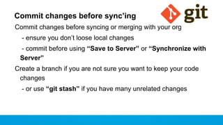 Introduction to Git for Force.com Developers | PPT