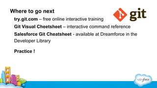 Introduction to Git for Force.com Developers | PPT