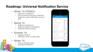 Adding Notifications to Your Mobile App With the Universal Notification Service | PDF