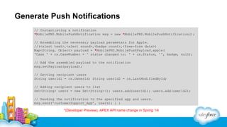 Adding Notifications to Your Mobile App With the Universal Notification Service | PDF