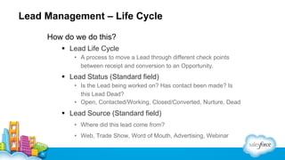 DF13 Salesforce Fundamentals: Strategy for Campaign and Lead Management ...