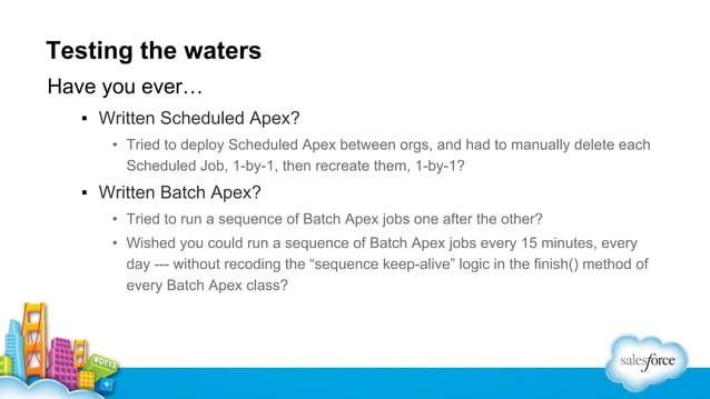 Managing Your Batch and Scheduled Apex Processes with Relax | PPT