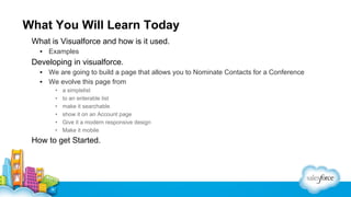 Introduction to Visualforce | PPT