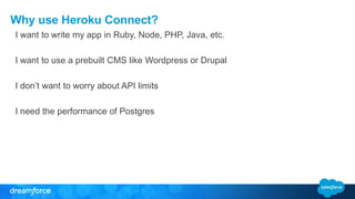 Web Apps for Salesforce with Heroku Connect | PPTX