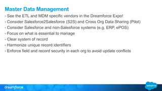 Dreamforce14 Multi Org Collaboration Architecture | PPTX