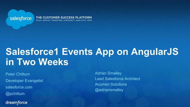 AngularJS App In Two Weeks | PPT