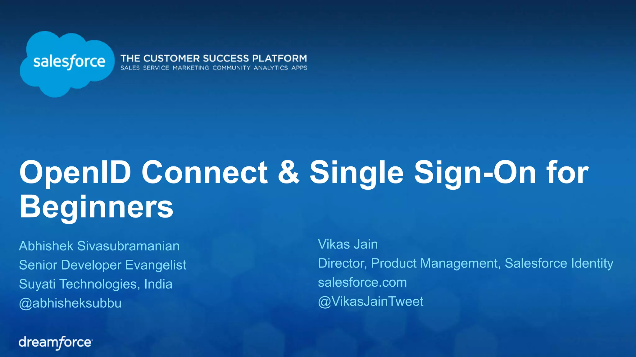 OpenID Connect and Single Sign-On for Beginners | PPTX | Internet | Computing