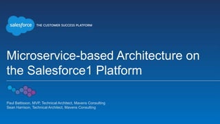 Microservice-based Architecture on the Salesforce App Cloud | PPTX