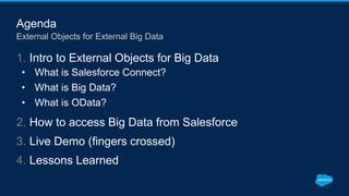 Salesforce External Objects for Big Data | PPT