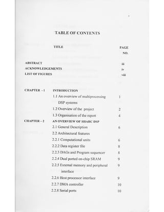 Dual_sharc_toc | PDF
