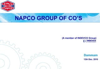 NAPCO Introduction | PPTX