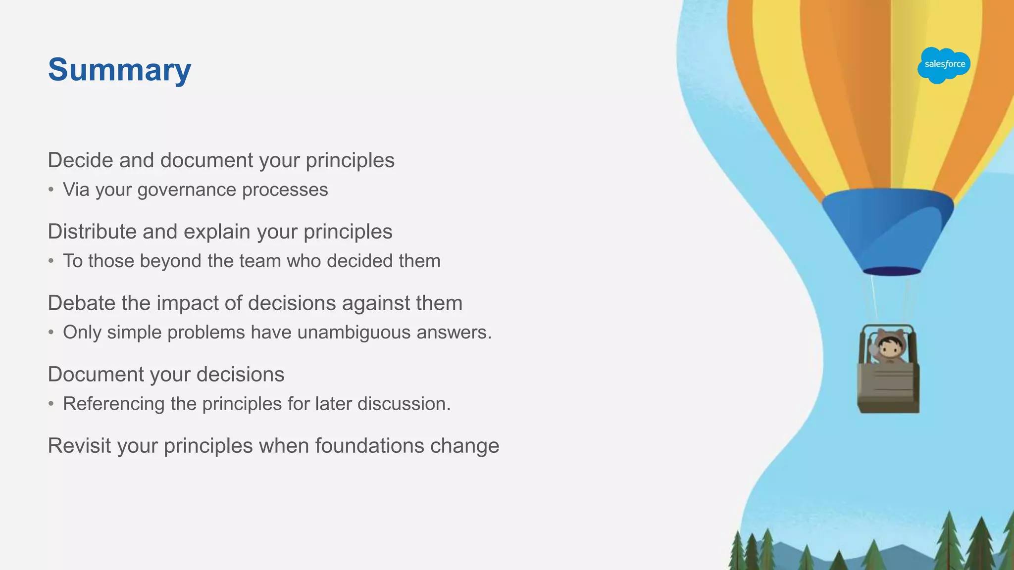 9 Principles for Salesforce Application Architecture | PPTX