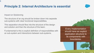 9 Principles for Salesforce Application Architecture | PPTX
