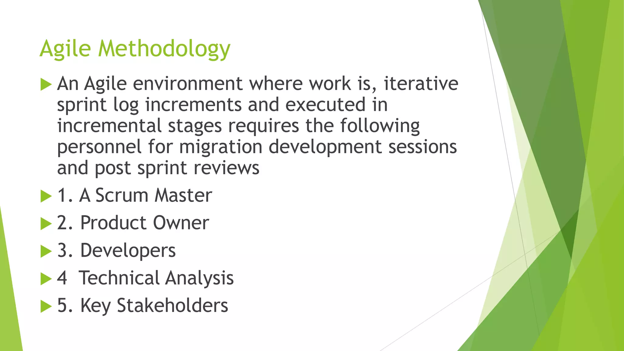 Agile Methodology - Data Migration v1.0 | PPSX