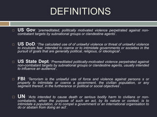 Terrorism | PPT