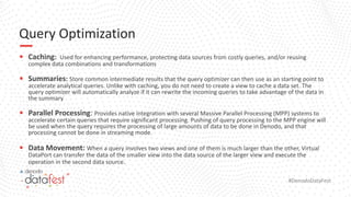 Performance Acceleration: Summaries, Recommendation, MPP and more | PDF