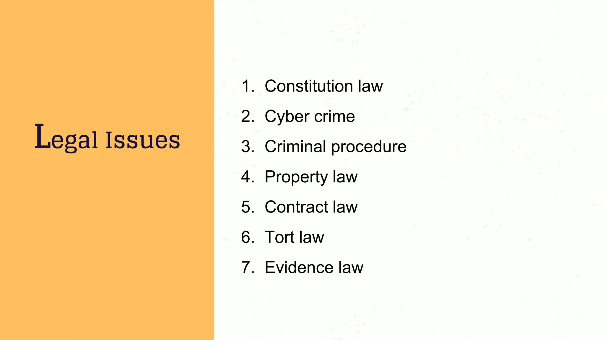 Legal aspects of digital forensics | PPTX