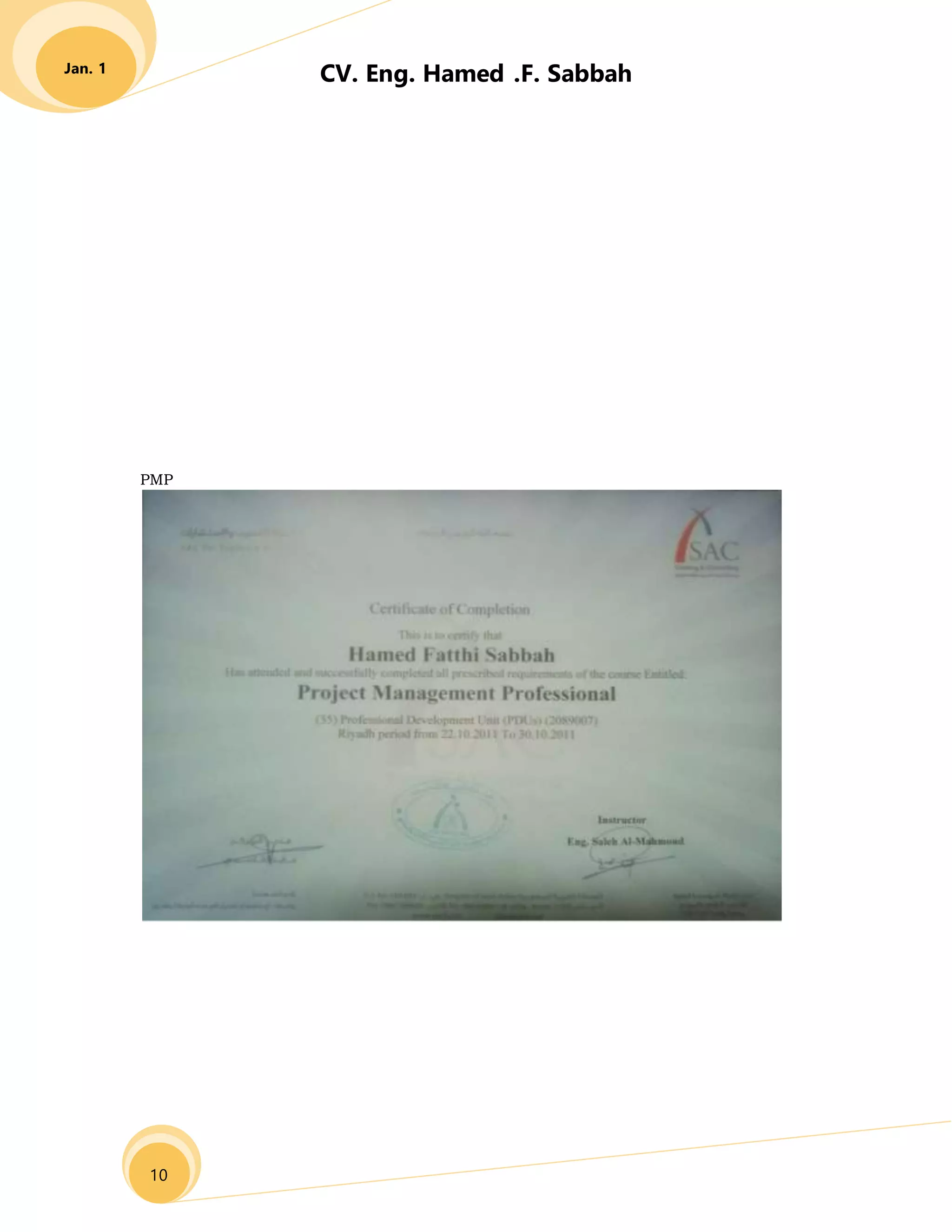 CV Hamed Sabbah | DOCX