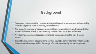 Automatic Essay Grading_Final | PPTX
