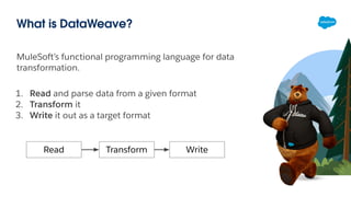 Dreamforce 22 Unleash Powerful Data Transforms in Apex with DataWeave | PPT