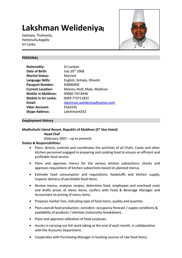CV - Lakshman | DOC