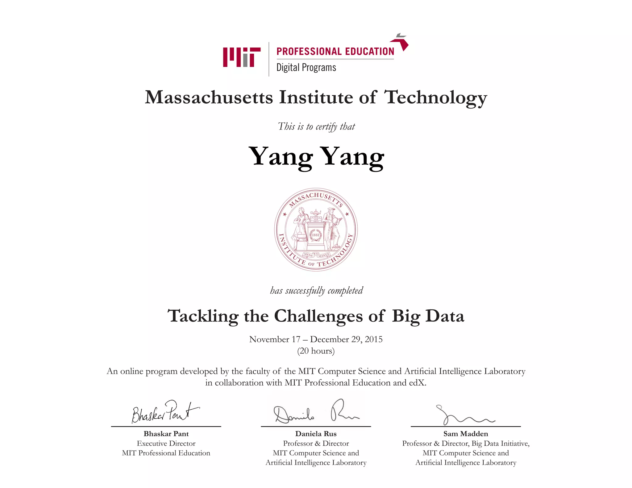 MIT_big_data_Certificate | PPT