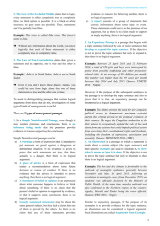 Logical reasoning in humanitarian analysis | PDF