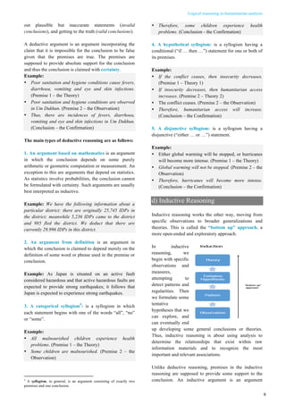 Logical reasoning in humanitarian analysis | PDF