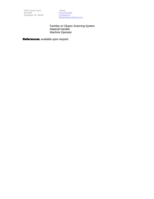 Anthony Chatman Resume.doc 1105.docx - Hword 2014_1447021834171 | PDF