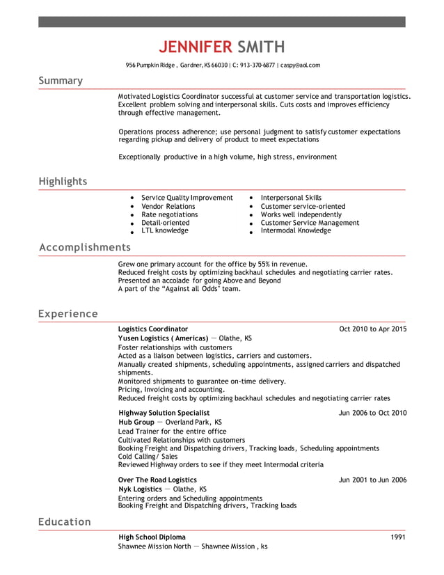 Jennifer Smiths Resume | DOCX