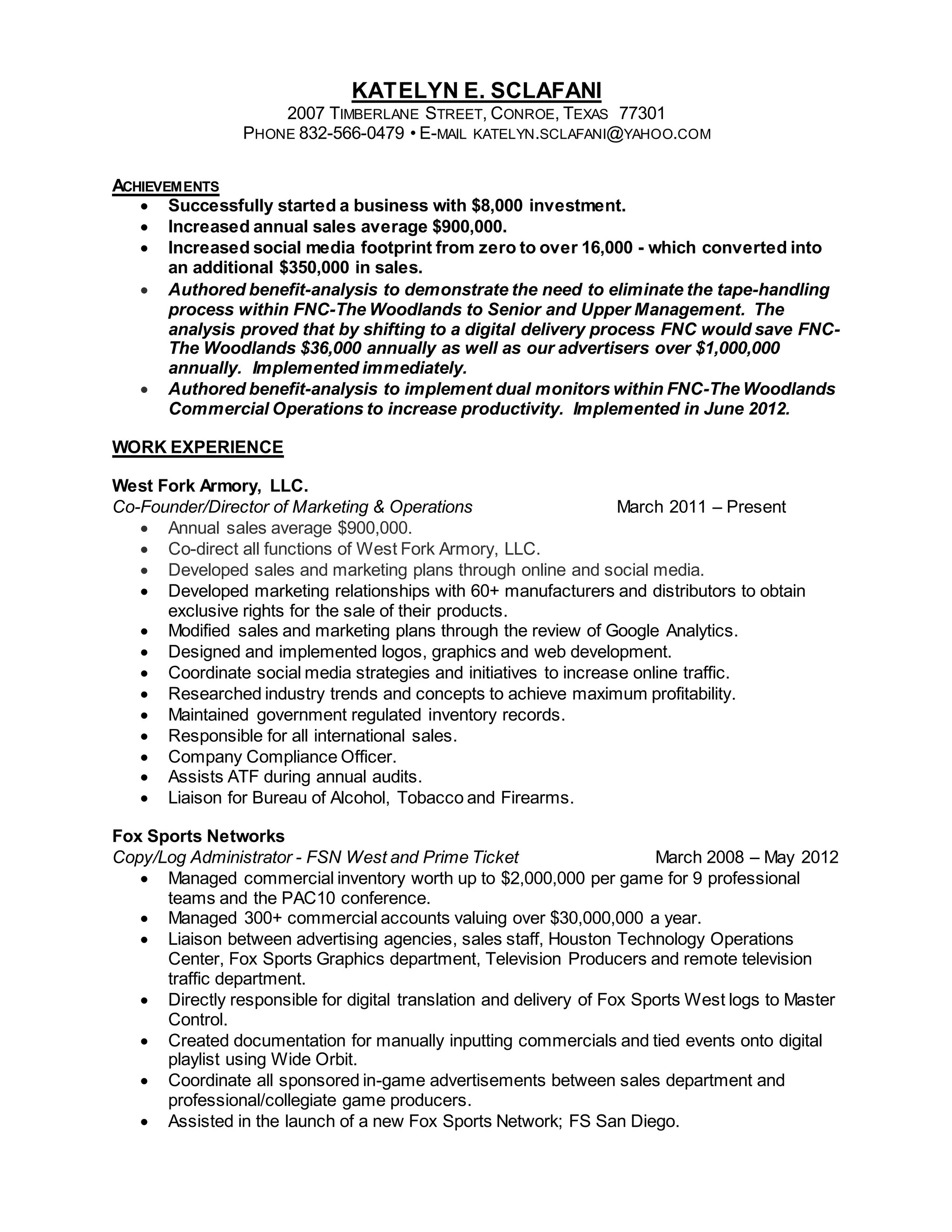 katelyn resume | DOCX