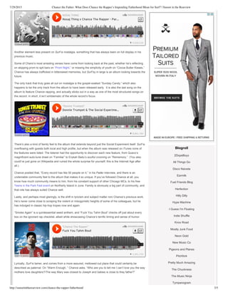 Sunset - Chance the Rapper Father | PDF