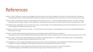 Shellshock - A Software Bug | PDF