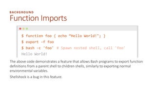 Shellshock - A Software Bug | PDF
