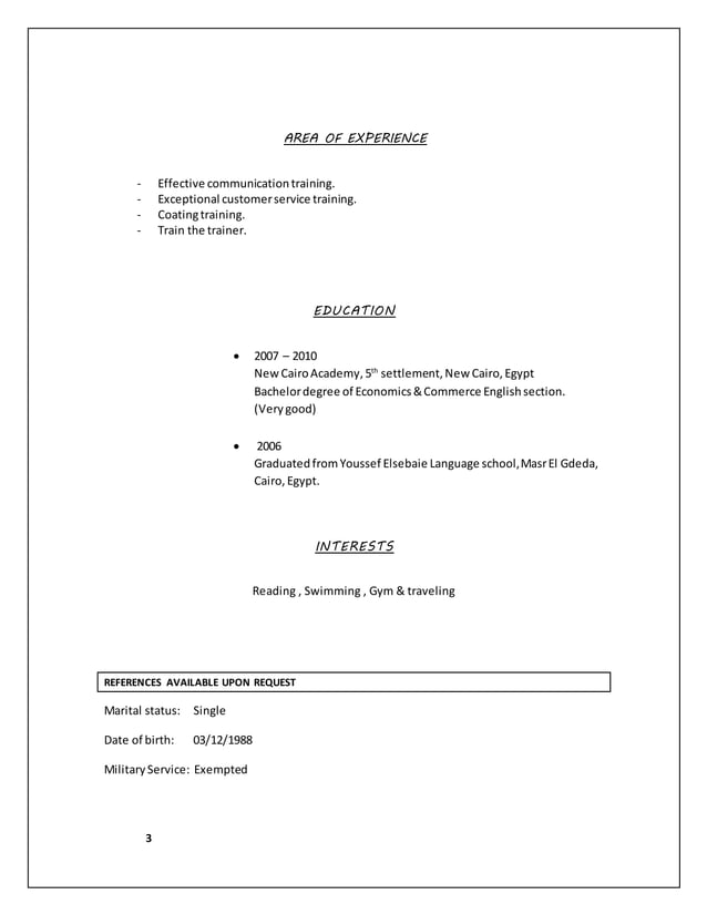 Mohamed Aziz Rashad | DOCX | Business | Business and Finance