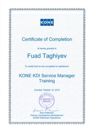 KONE | PDF