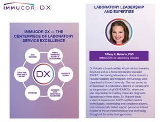 IMMUCOR DX PPT | PDF