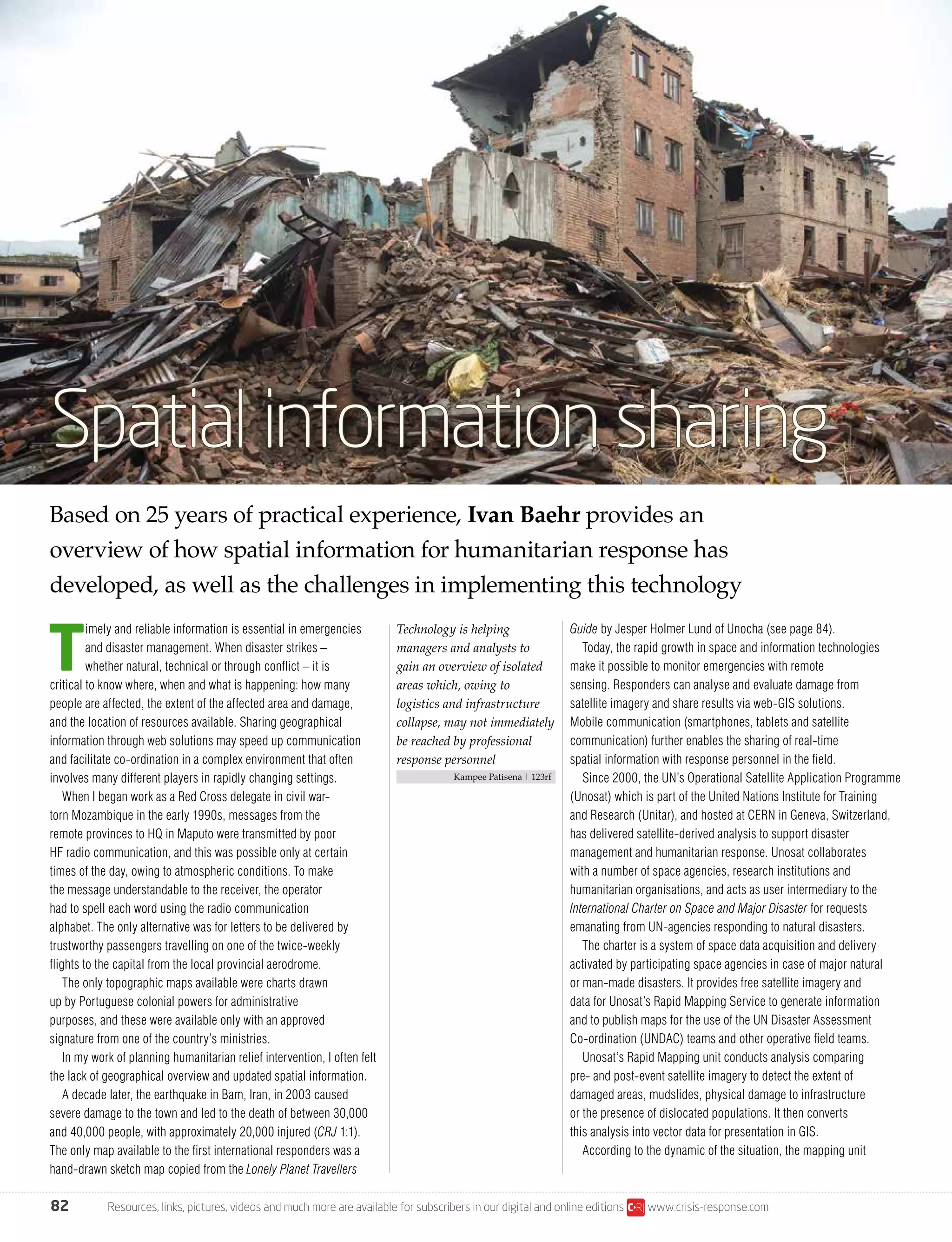 Spatial information sharing | PDF